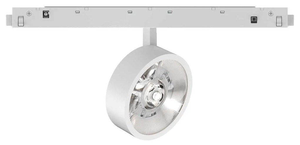 Ideal Lux LED reflektor EGO TRACK FLAT 3000K Barva: Černá, Stmívání: 1-10V