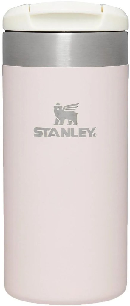 Termohrnek stanley termohrnek aerolight transit 350 ml rose quartz metallic růžová