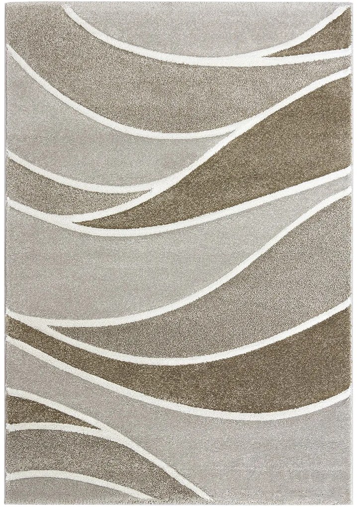 Koberce Breno Kusový koberec VEGAS HOME 01/EOE, Béžová, 190 x 290 cm