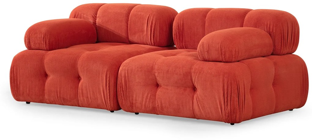 Atelier del Sofa 2-místná pohovka Doblo 2 Seater ( L1-1R), Červená