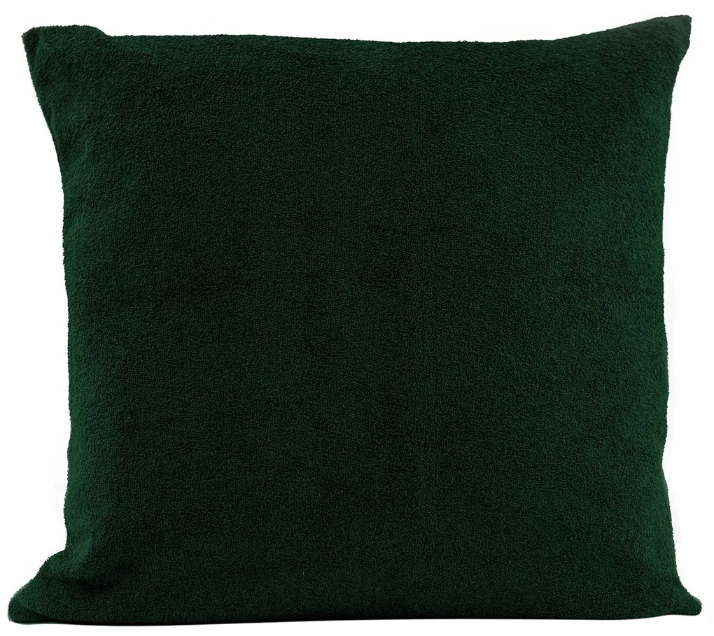 FROTÉ POVLAK NA POLŠTÁŘ 036 40X40 CM TMAVĚZELENÁ