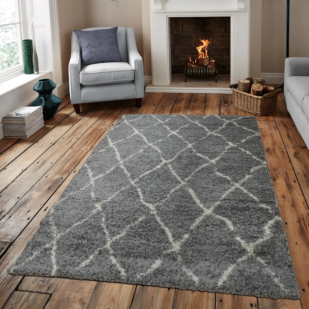 CONCEPTUM HYPNOSE Šedý koberec PILE 160x230 cm 864RBY2629