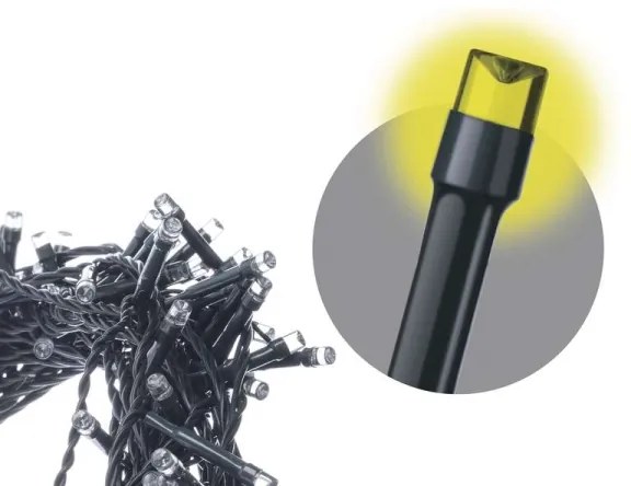 LED venkovní řetěz 80xLED/13m IP44 teplá bílá