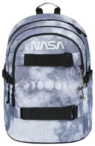 BAAGL Školní batoh Skate NASA Grey