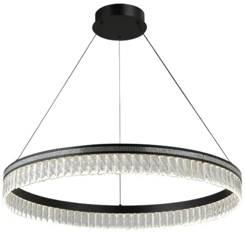 LED Stmívatelný křišťálový lustr na lanku THALIA LED/55W/230V 3000-6000K + DO