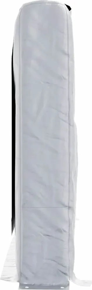 vidaXL Stojan na palivové dřevo s krytem proti dešti 250x25x150 cm [4100711]