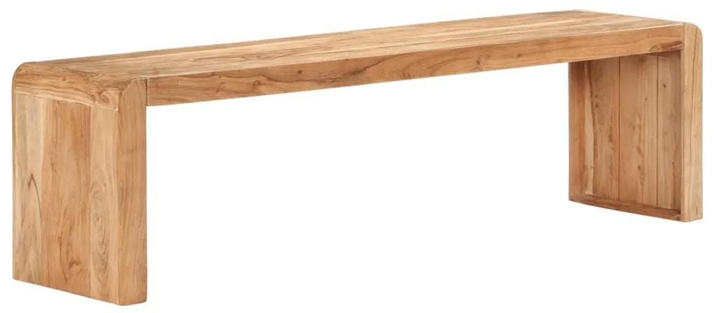323583 vidaXL Lavice 160 x 38 x 45 cm masivní akáciové dřevo