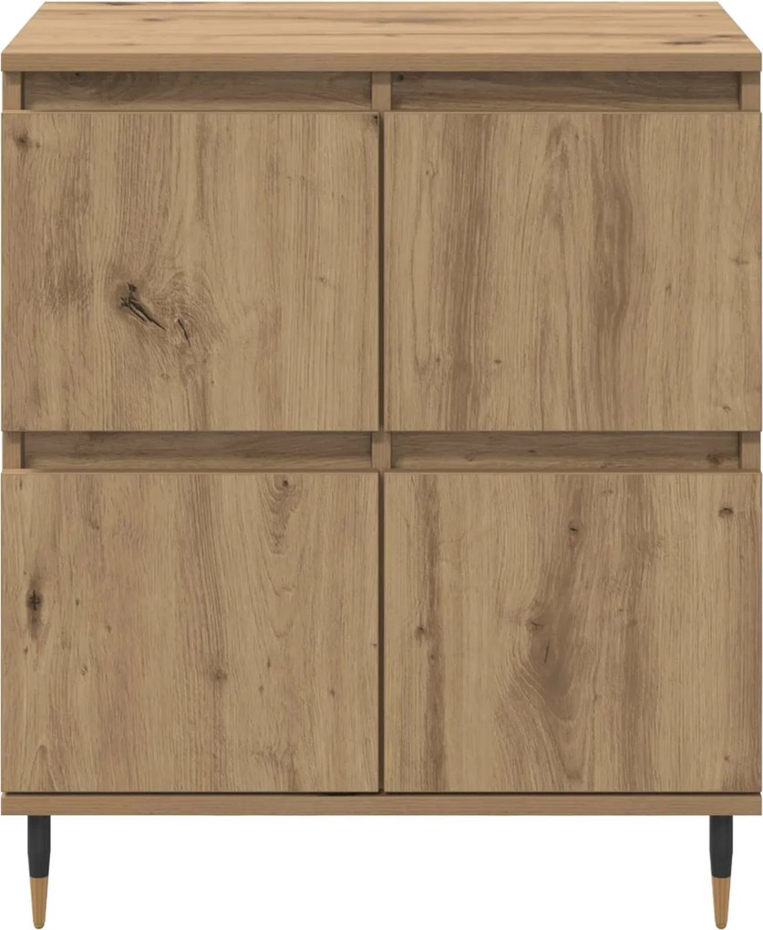 Úložná skříňka 2 ks Artisanový dub 60 x 35 x 70 cm 3394528