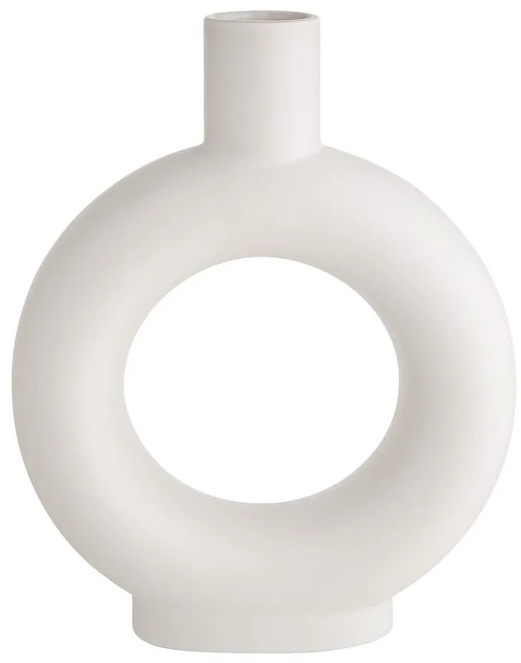 LOOP Váza 30 cm - bílá