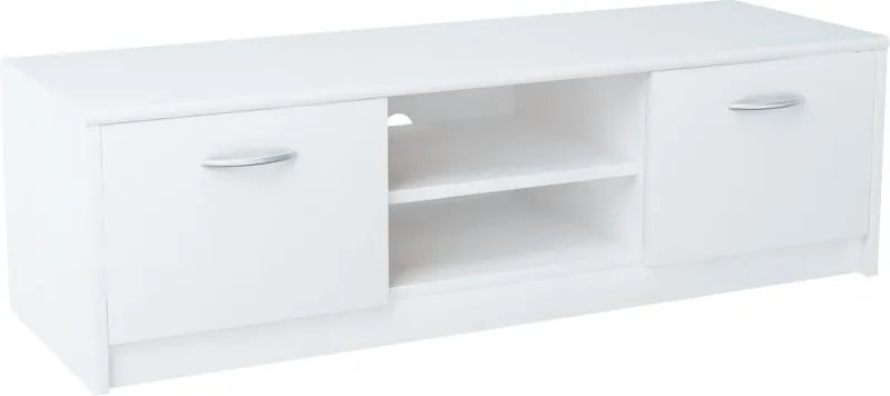 RTV stolek PETRAS 120 bílá (120 x 36) cm