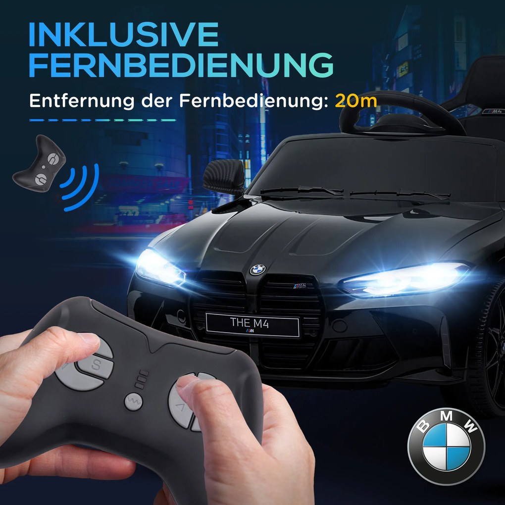 AIYAPLAY dětské elektrické auto s dálkovým ovládáním BMW M4