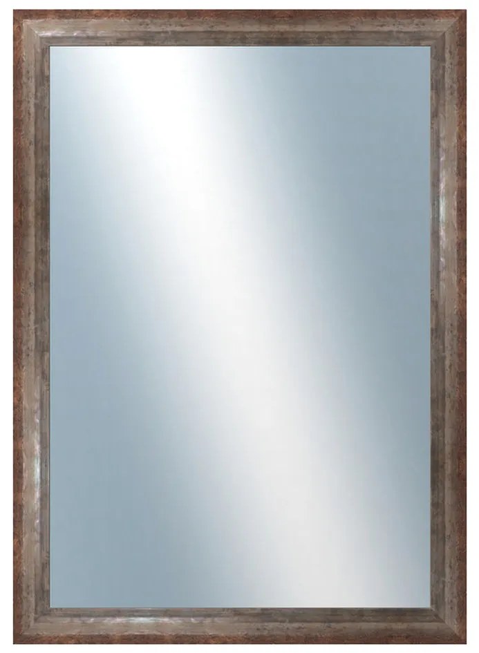 DANTIK - Zarámované zrcadlo - rozměr s rámem cca 50x70 cm z lišty NEVIS červená (3051)