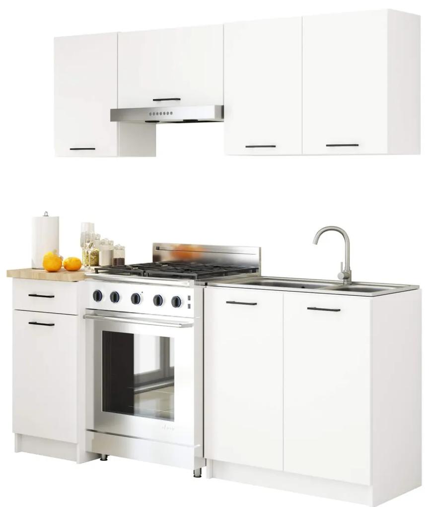 Kuchyňská skříňka Olivie W II 60 cm - bílá závěsná