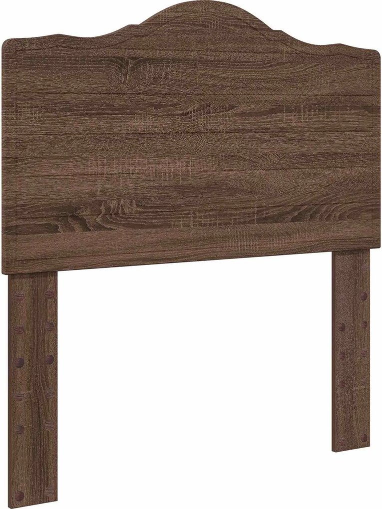 Rám postele se zásuvkou Hnědý dub 100 x 200 cm Inženýrské dřevo 3413449