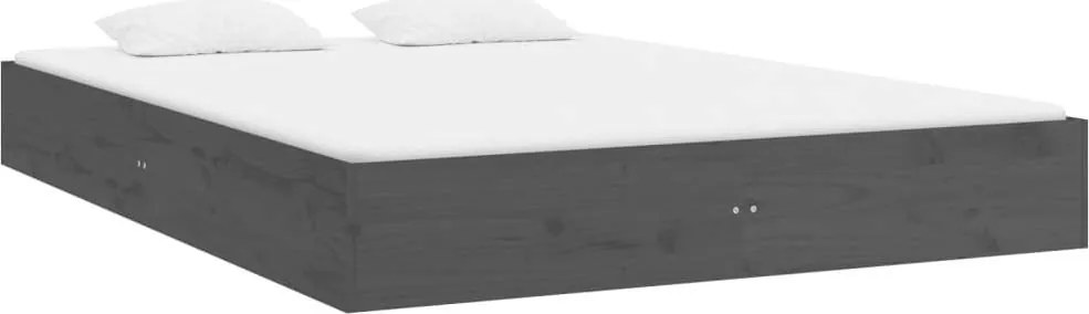 vidaXL Rám postele masivní dřevo 120 x 200 cm [820049] Barva: Bílá