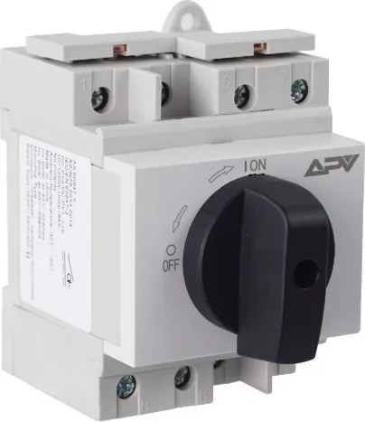 FVE Hlavní odpojovač Adelid APV 4P, otočný 32A 1200V DC