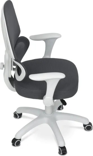 Dětská otočná židle šedá KA-K1063 GREY