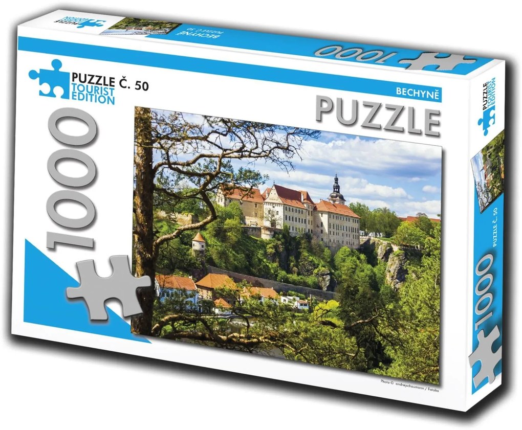Puzzle tourist edition puzzle bechyně 1000 dílků (č.50)