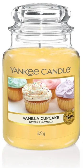 VONNÁ SVÍČKA YANKEE CANDLE VANILLA CUPCAKE 623 g