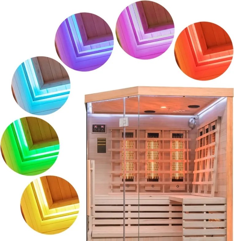 BPS-koupelny Infrasauna Relax HYD-2912 150x150, 4-5 osob