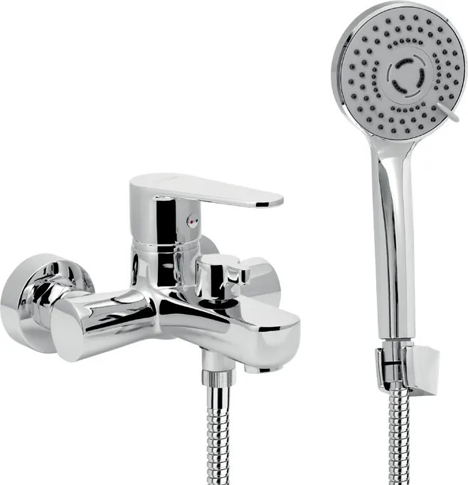 Novaservis, Koupelnová sada vaňová Titania Fresh, chrom, 96025-0