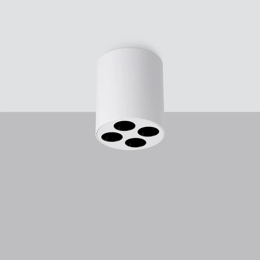 Sollux Lighting Stropní svítidlo ZOE bílé LED