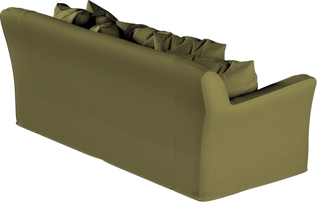Potah na pohovku IKEA Tomelilla rozkládací barva zelená látka pletený vzor