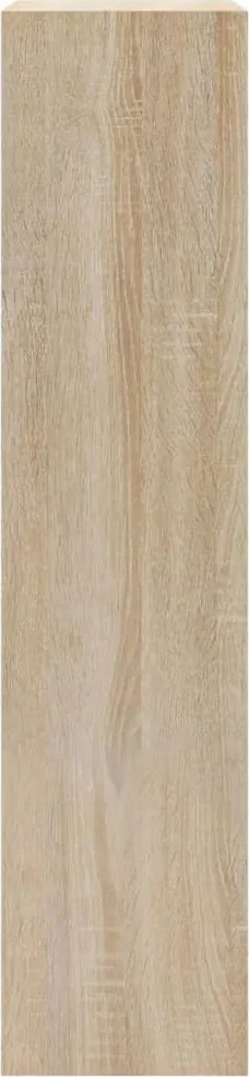 vidaXL Botník 63x24x103 cm kompozitní dřevo [342553] Barva: Bílá