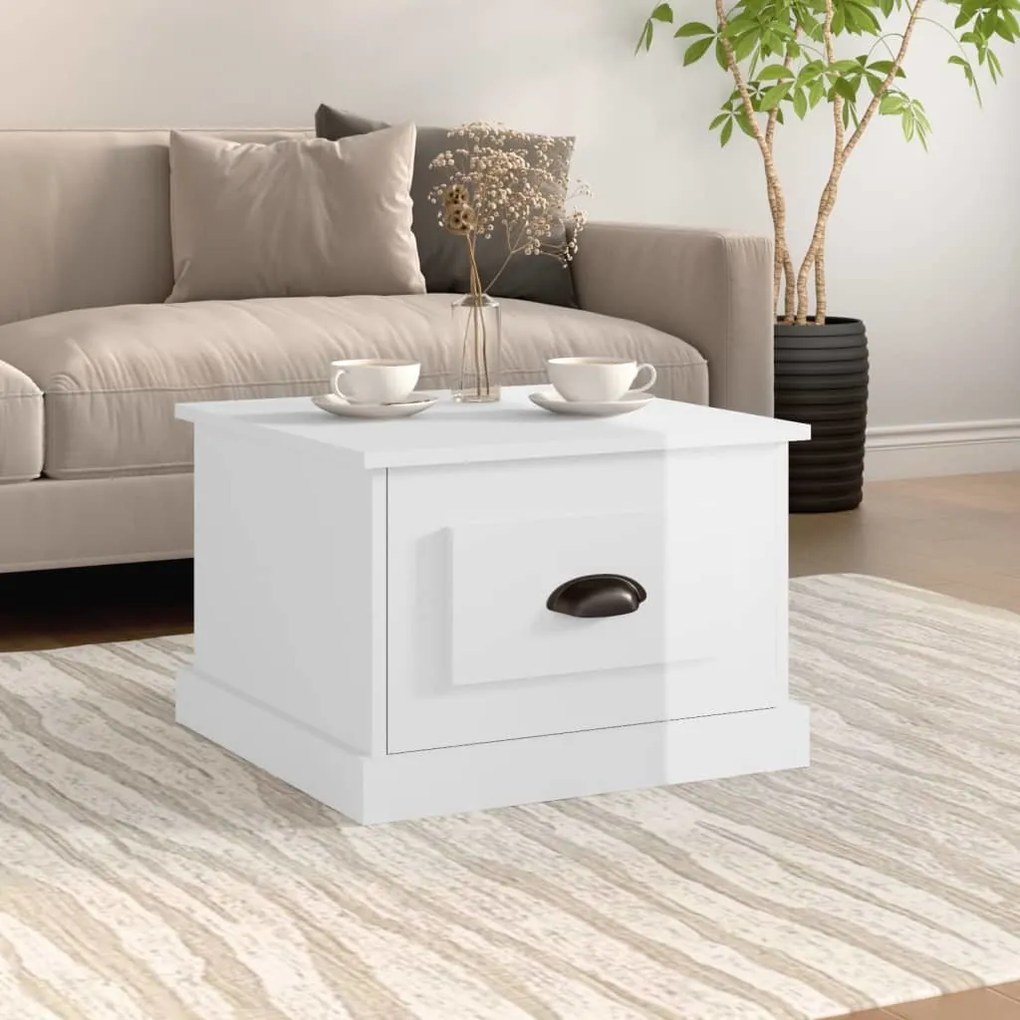 vidaXL Konferenční stolek 50x50x35 cm kompozitní dřevo [816255] Barva: Betonová šedá