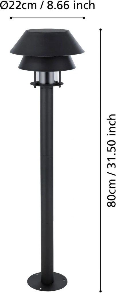 EG 900803 Venkovní stojací svítidlo CHIAPPERA 900803 - EGLO
