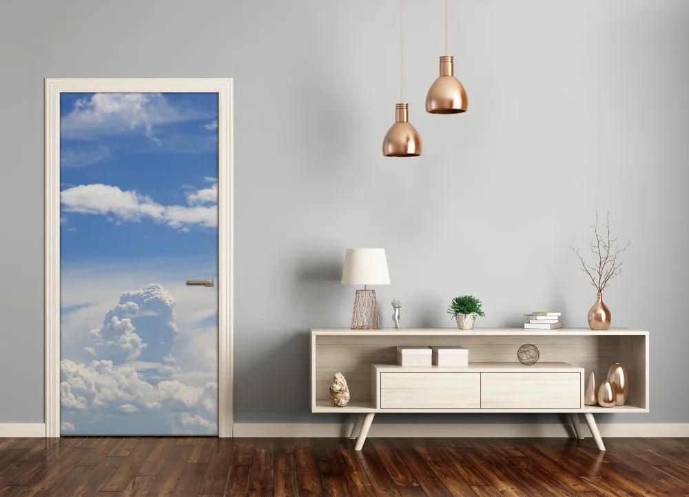 Fototapeta na dveře samolepící mraky na nebi 95x205 cm