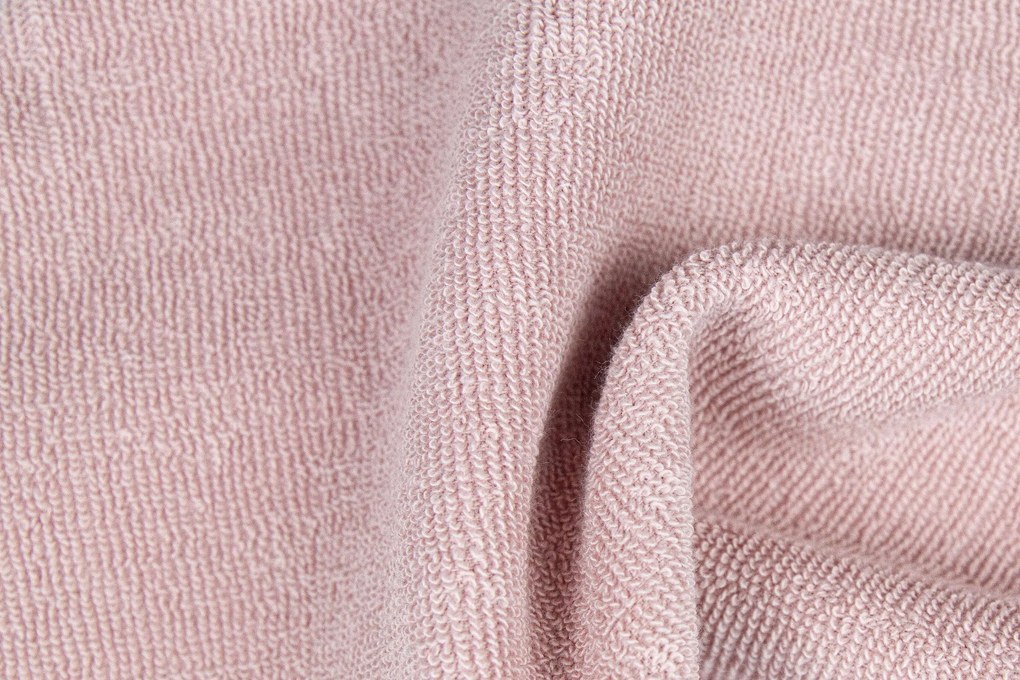 Bavlněný froté turban do sauny a wellness Comfort starorůžový