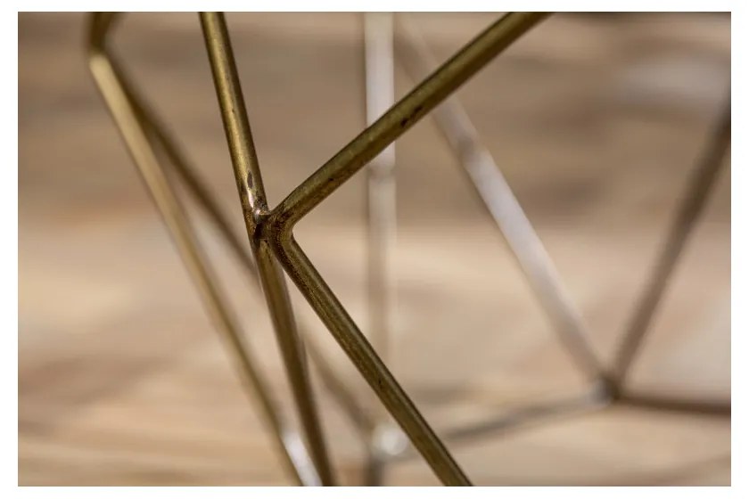Massive home | Konferenční stolek DIAMOND NOBLES 69 CM zelený mramor