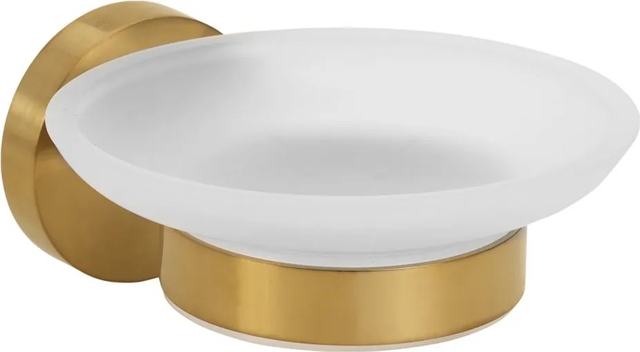 Sapho Sapho, X-ROUND GOLD mýdlenka, mléčné sklo, zlatá, XR803GB