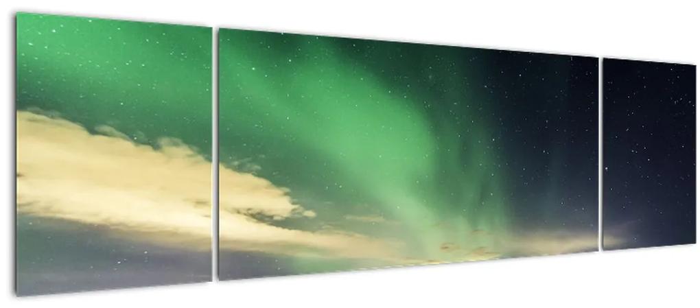 Obraz polární záře (170x50 cm)