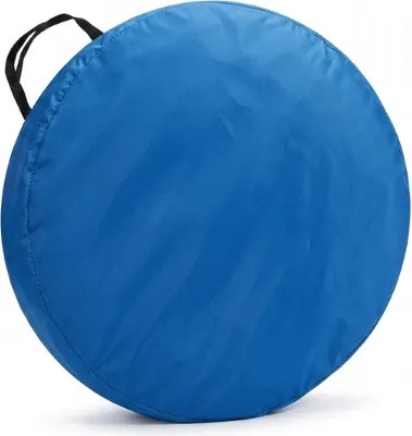 Samorozkládací plážový stan SUNSHADE 190x120 cm, modrá/bílá