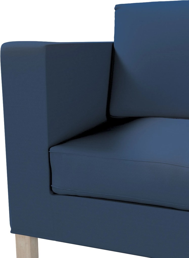 Potah na pohovku IKEA  Karlanda 2-místná, krátký barva tmavě modrá
