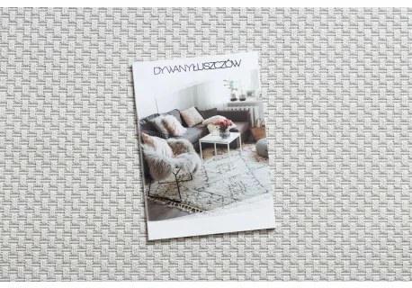 Dywany Luszczow Kusový koberec, běhoun TIMO 6272 SISAL venkovní bílý Rozměr koberce: 70 x 250 cm