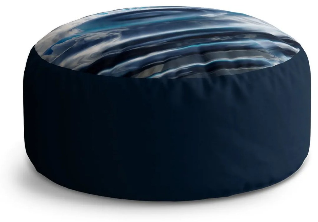 Sablio Taburet Circle Nebe: 38x48 cm
