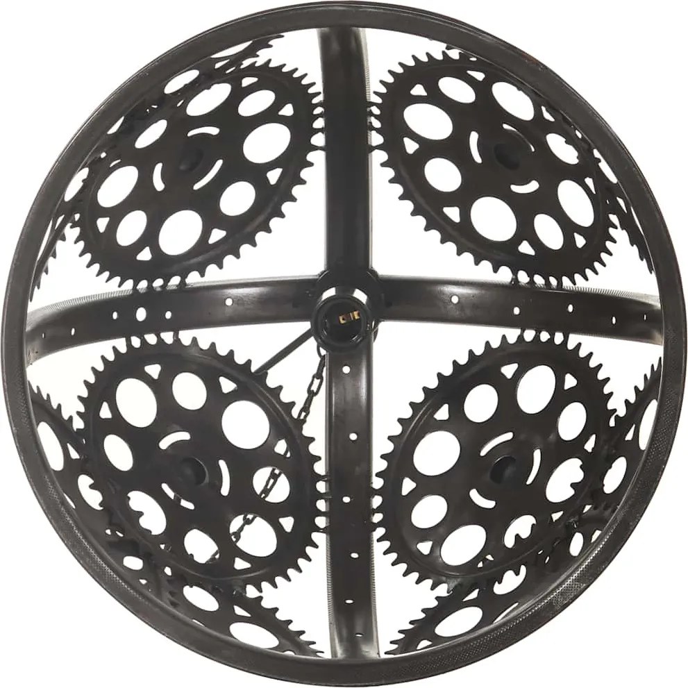 Industriální stropní svítidlo ve stylu řetězových kol 45 cm E27 323714