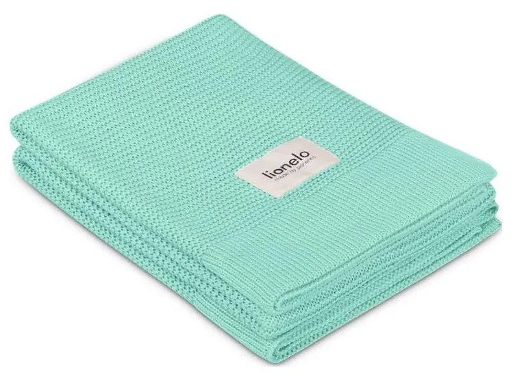 Lionelo - Bambusová deka BAMBOO BLANKET 75x100 cm Green Mint
