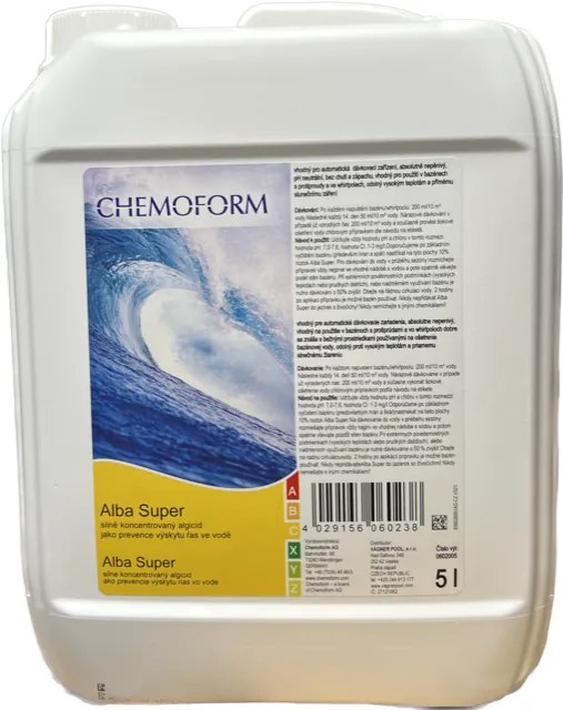 Chemoform Alba super 5l - protiřasový prostředek do bazénu