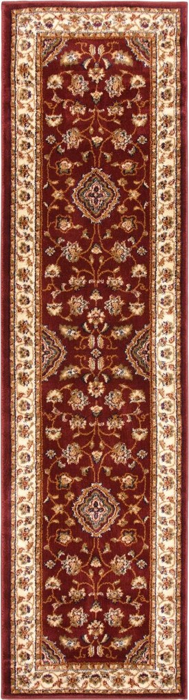 Flair Rugs, Běhoun Sincerity Royale Sherborne Red, 60x230, červená, chodba / předsíň