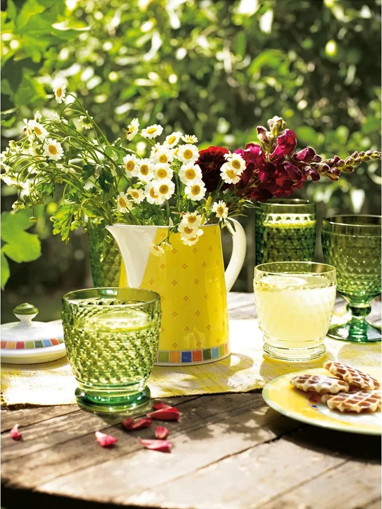 Villeroy&Boch Boston coloured sklenice na vodu green 99 mm, 250 ml