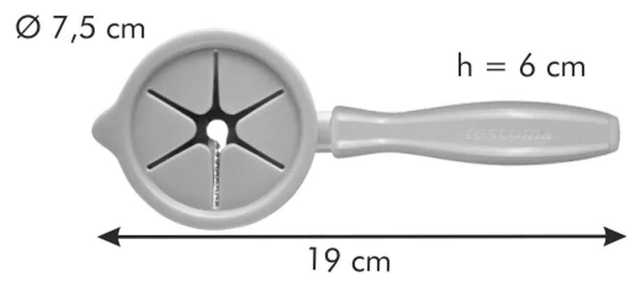 TESCOMA Kráječ širokých nudliček PRESTO CARVING