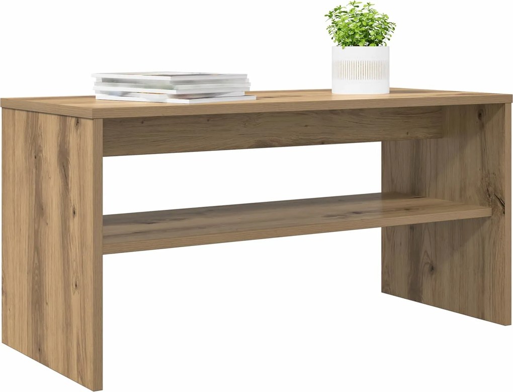 vidaXL Televizní skříň 80 x 35 x 40 cm Artisanový dub Kompozitní dřevo [8000307]
