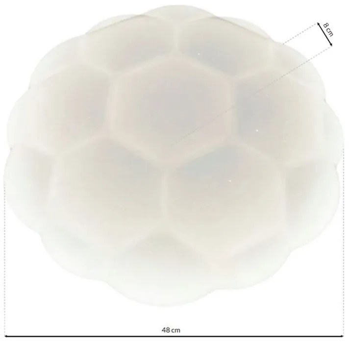 Stropní LED svítidlo Cloud, 1x LED 40w, 3000-6000k, w