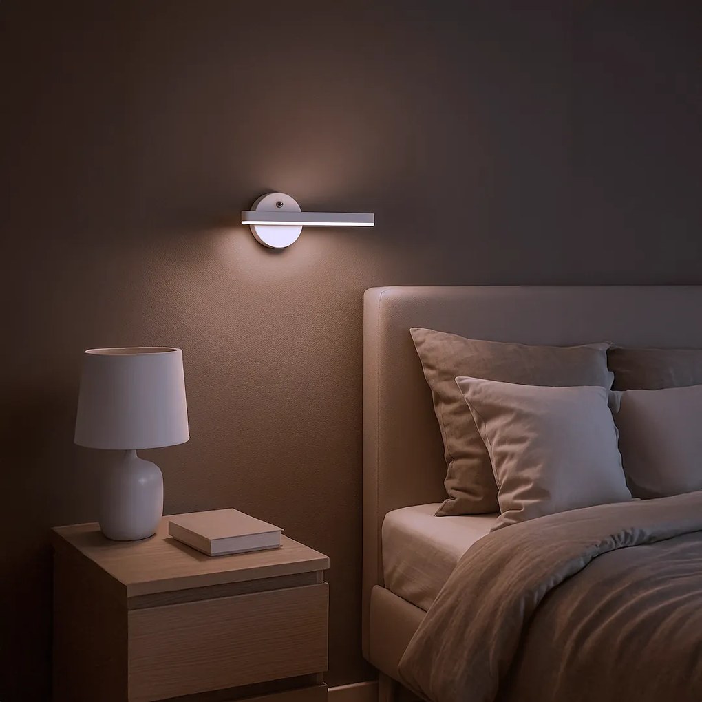 Nástěnné LED svítidlo Sydney R, 1x LED 6w, 4000k, w