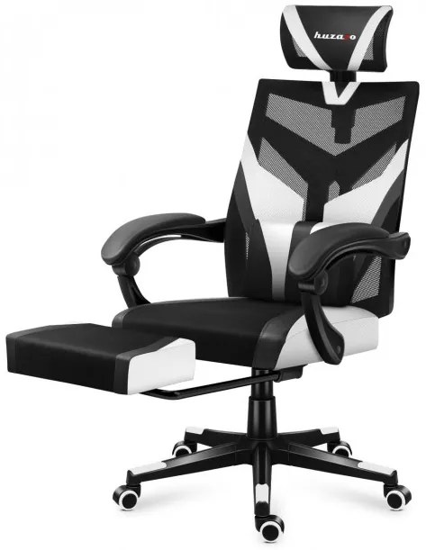 Herní židle Combat - 5.0 White