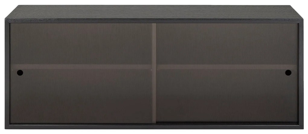 NORTHERN Skříňka Hifive Glass Storage, Black Oak, 75 cm / podstavec 28 cm